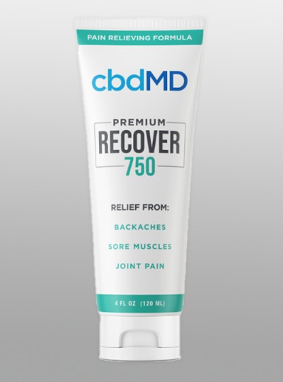 cbdMD Recover Inflammation Cream (Squeeze) 750mg - Herbane